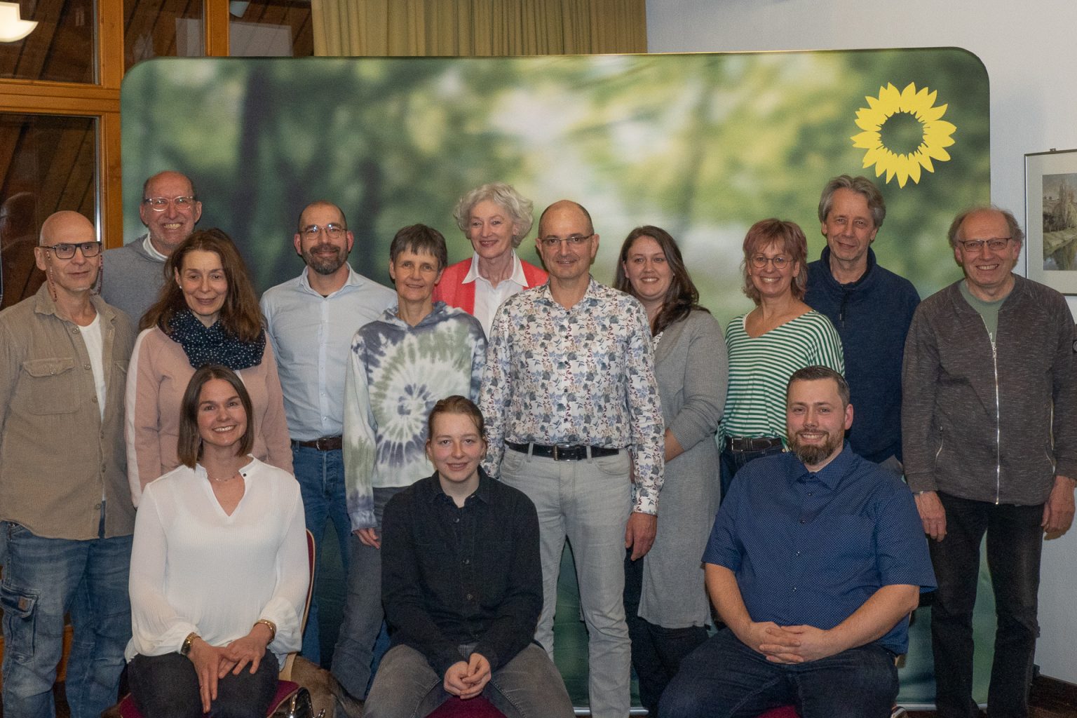 Aufstellungsversammlung der Grünen Grötzingen für die Kommunalwahl 2024 ...